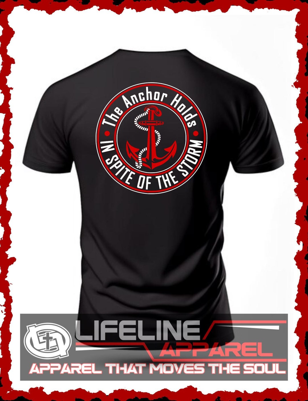 The Anchor Holds by Lifeline Apparel - Etsy