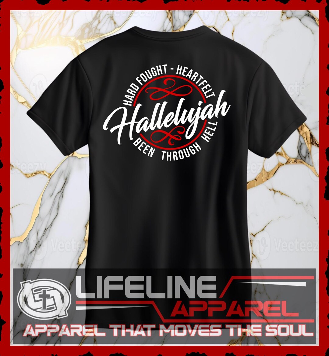 Hard Fought Hallelujah by Lifeline Apparel - Etsy
