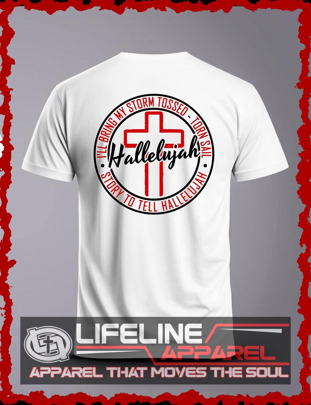Hard Fought Hallelujah by Lifeline Apparel - Etsy