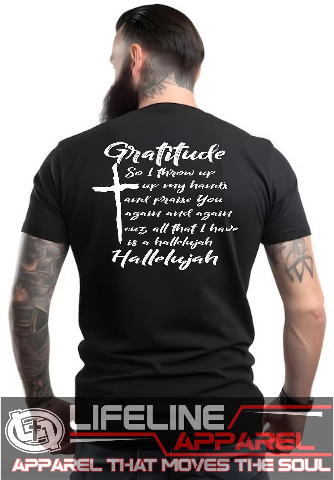 Gratitude/cross by Lifeline - Etsy