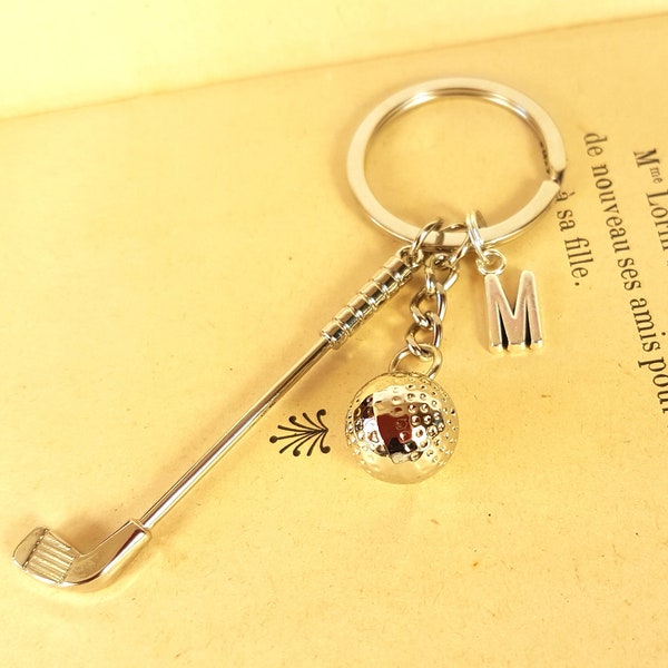 Golf Keychain - Etsy
