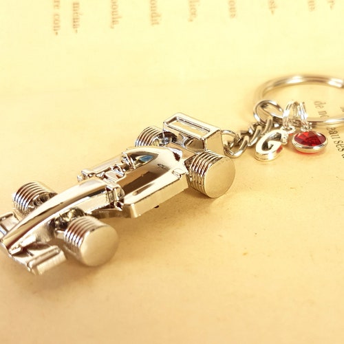 Personalized F1 Formula 1 Race Car Keychain Adventure - Etsy