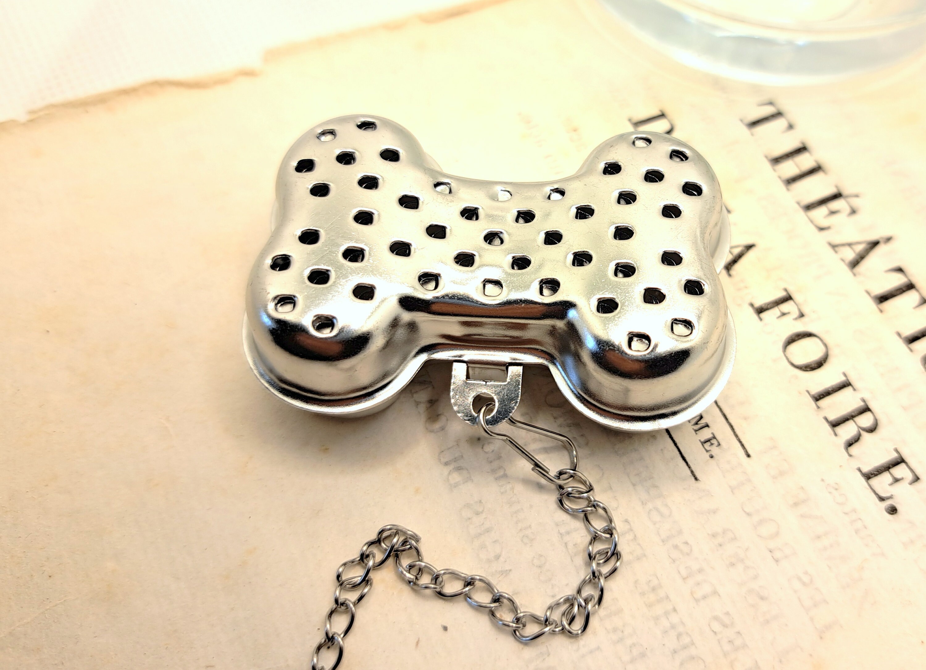 Tea Infuser With French Bulldog Dog Pendant for Fresh Loose - Etsy