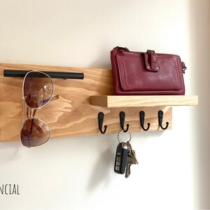 Entryway Organizer, Key Holder, Sunglass Holder, Key Hooks, Keys, Front ...