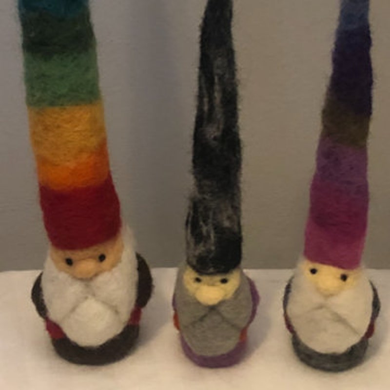 Needle Felted Gnomes - Etsy