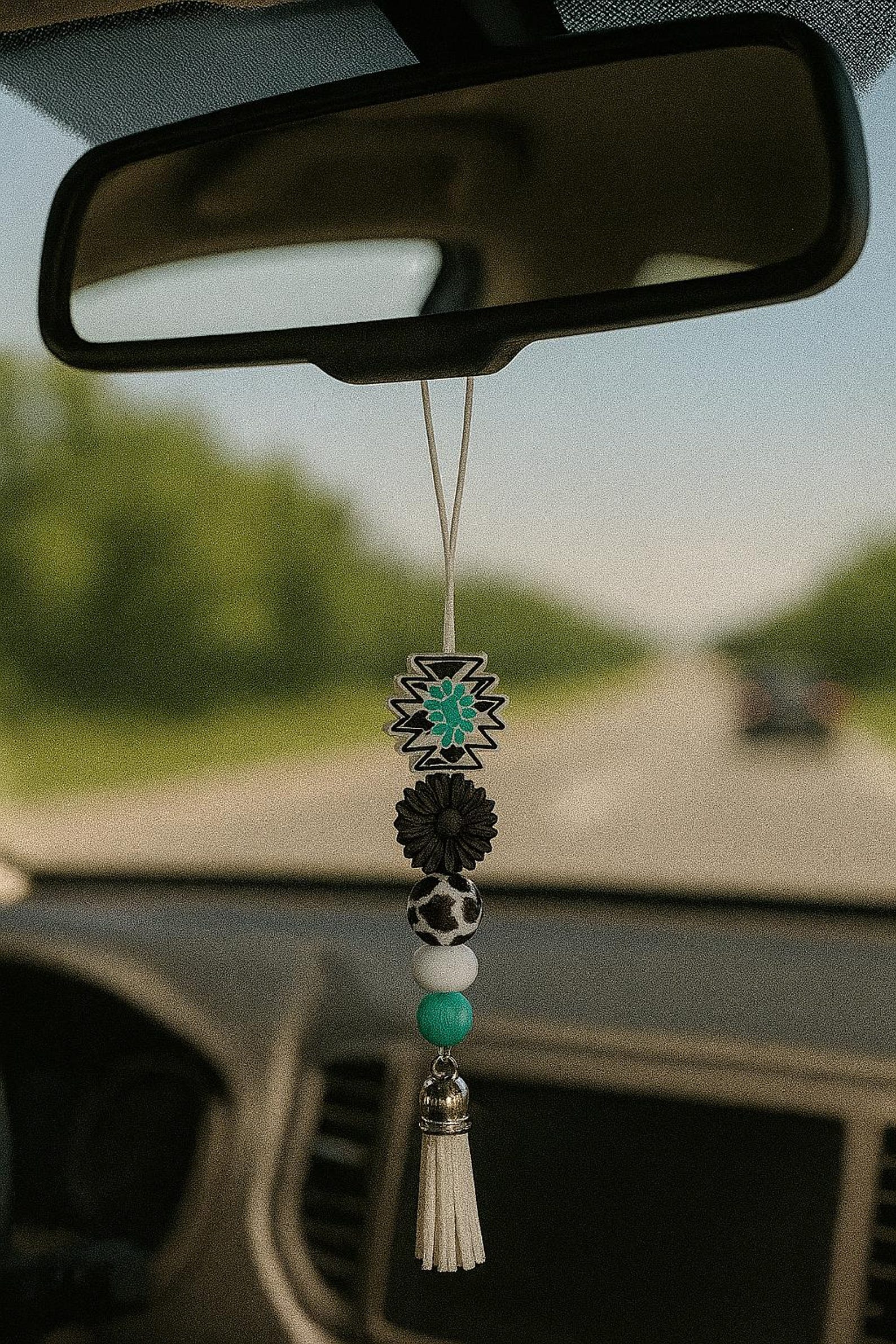 Dainty Silicone Beaded Car Charms - Etsy