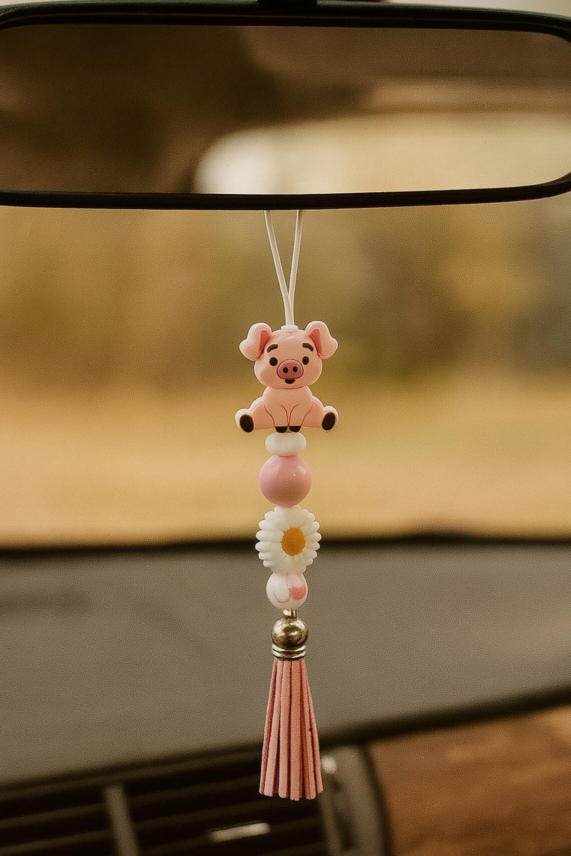 Dainty Silicone Beaded Car Charms - Etsy