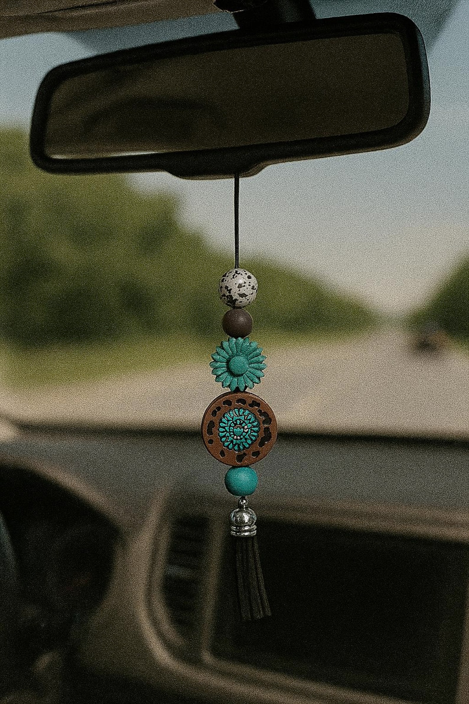 Dainty Silicone Beaded Car Charms - Etsy