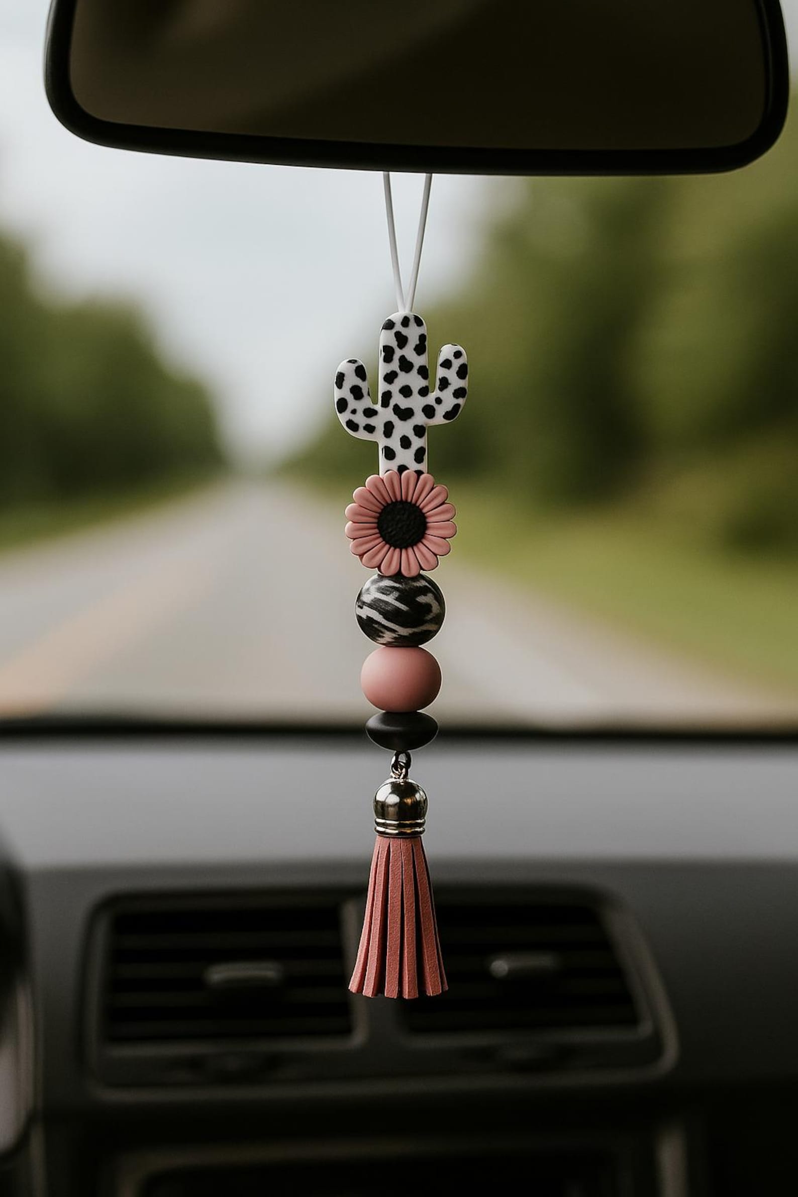 Dainty Silicone Beaded Car Charms - Etsy