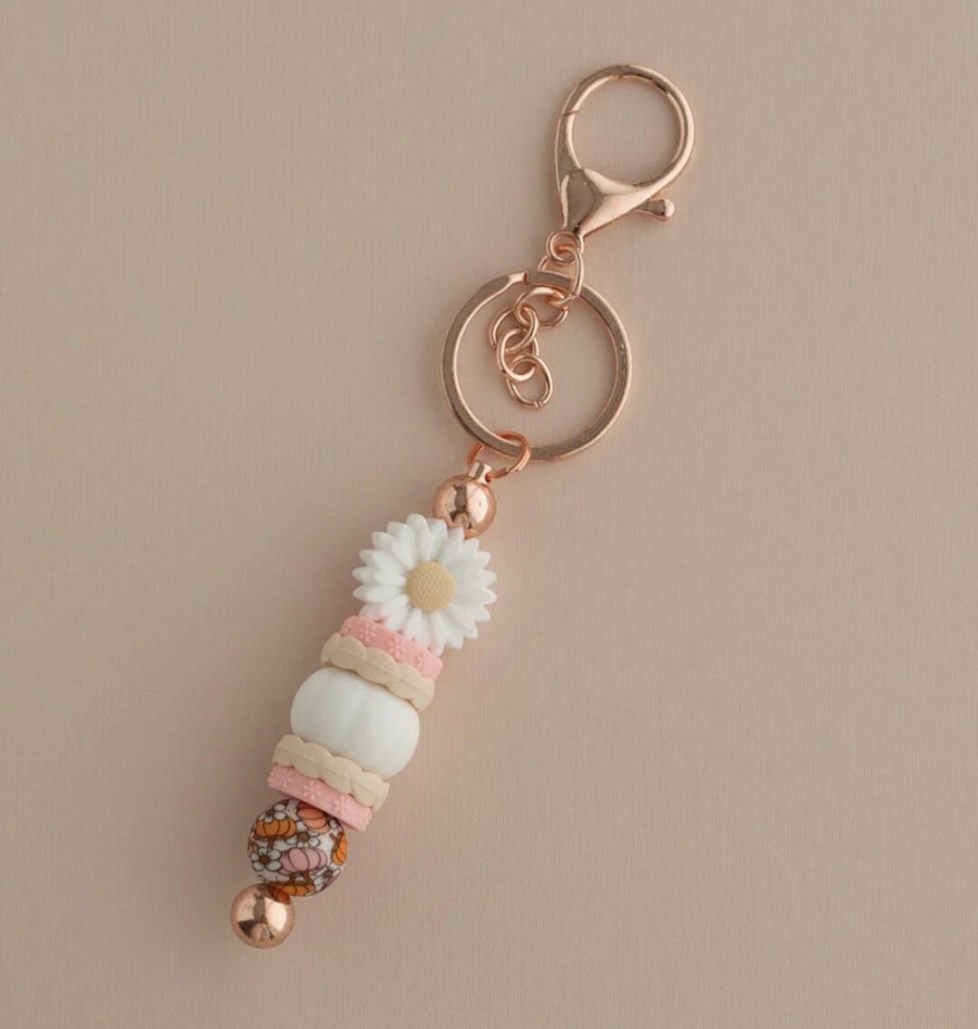 Silicone Beaded Bar Keychains 2 of 2 - Etsy