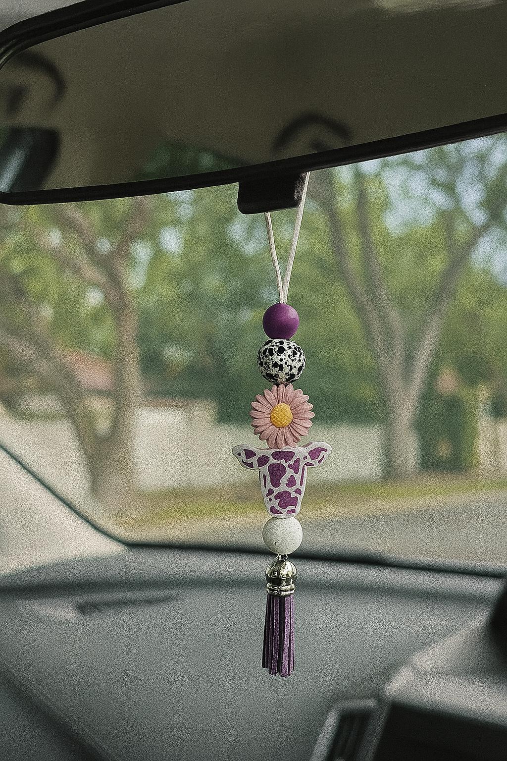Dainty Silicone Beaded Car Charms - Etsy