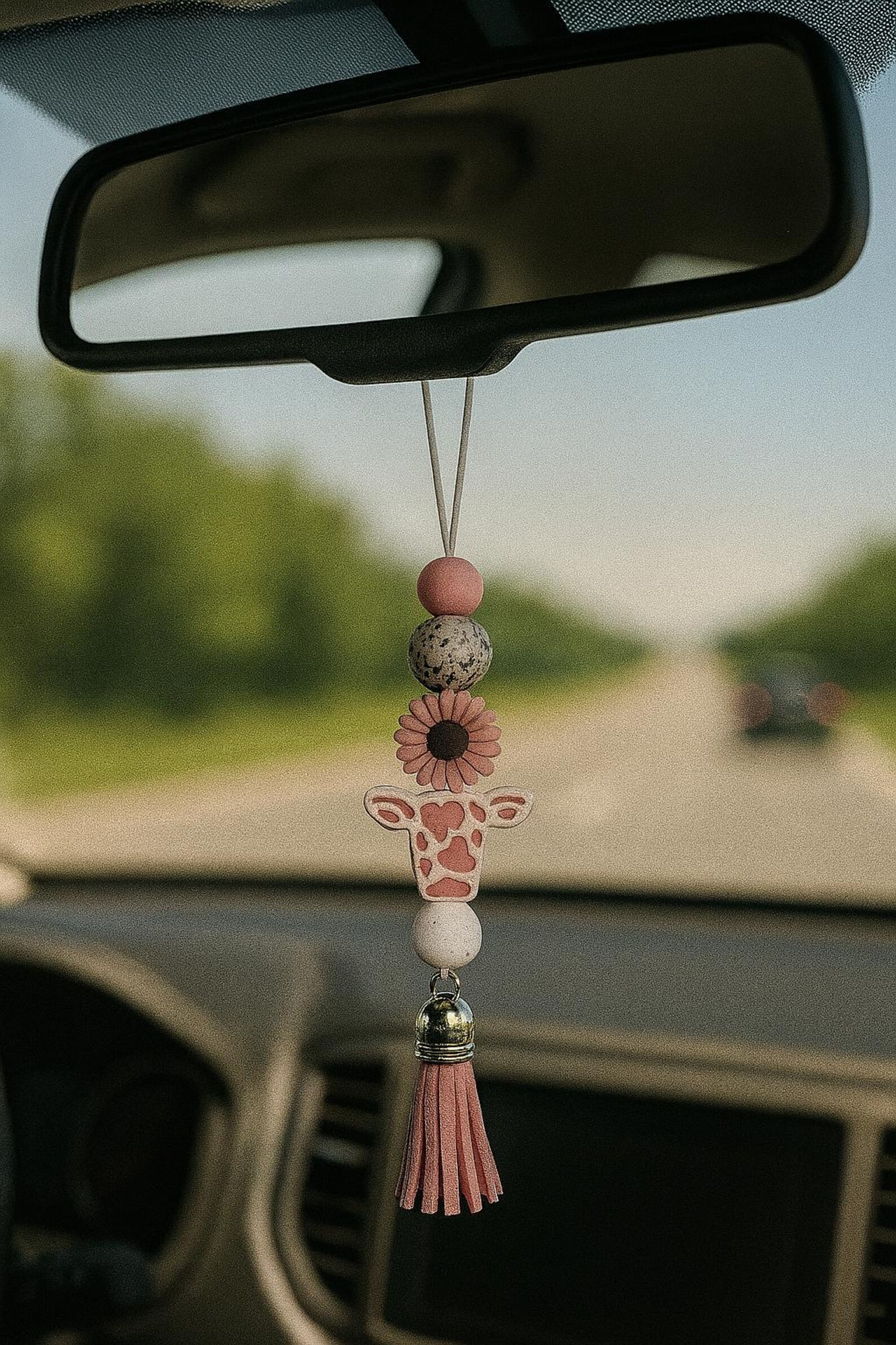 Dainty Silicone Beaded Car Charms - Etsy