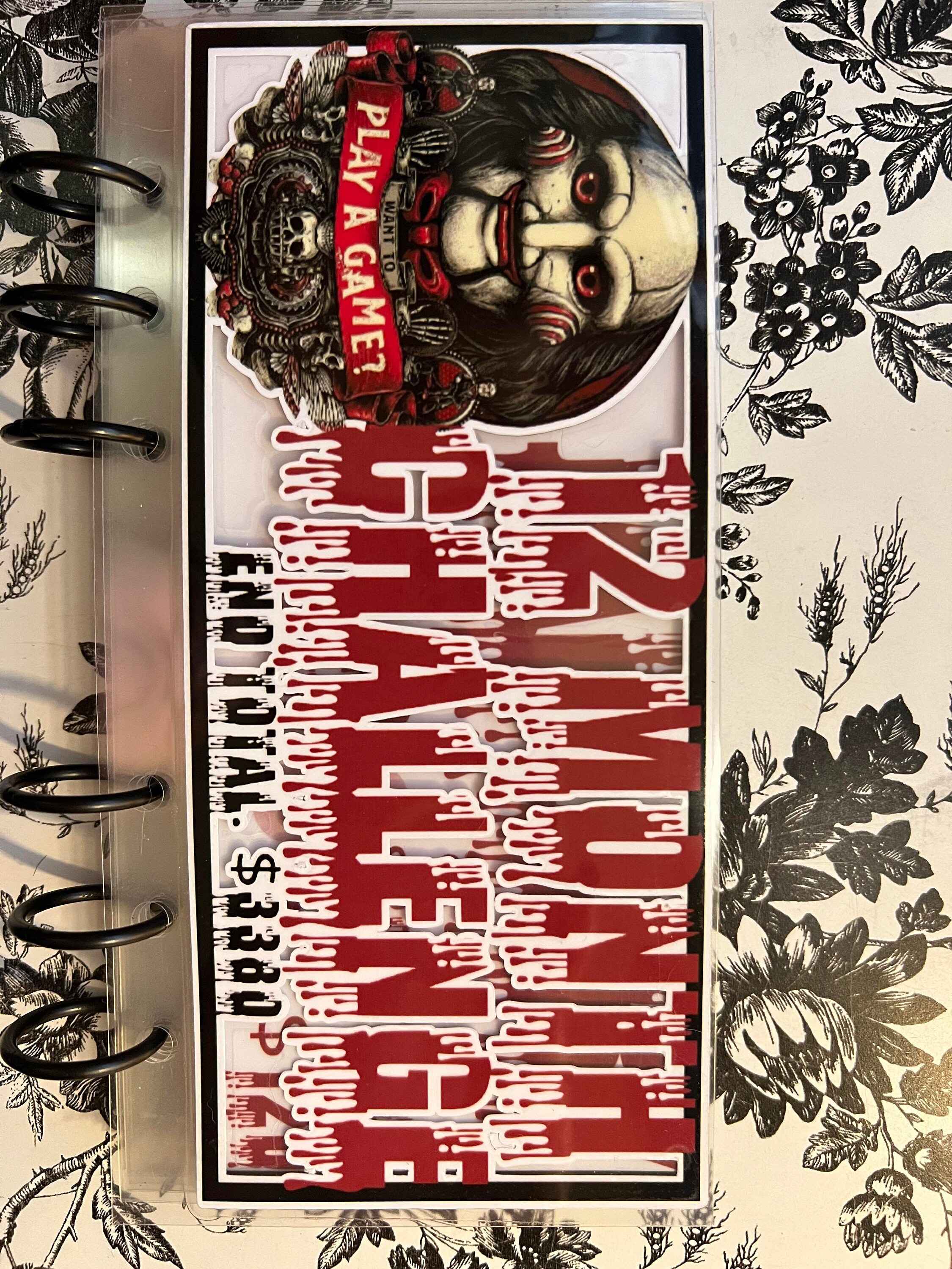 12 Month Cash Stuffing Envelopes Horror Series - Etsy