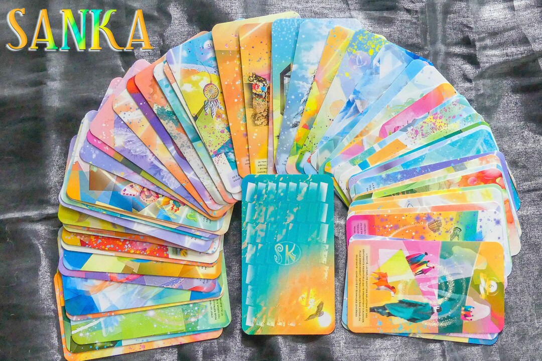 SANKA Oracle-puzzle, French Oracle, Divination, Guidance, Cartomancy ...