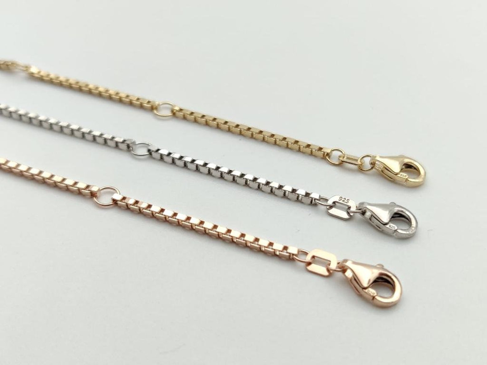 Curb Chain, Cable Chain, Box Chain, Extender extension 3.5 Inches - Etsy