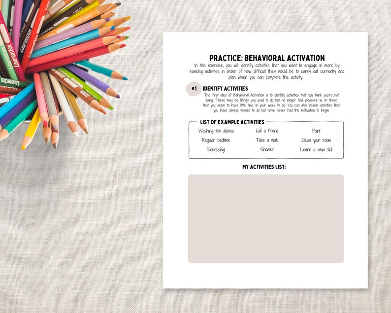 Coping Skills Bundle: CBT, DBT, Mindfulness (digital Download) - Etsy