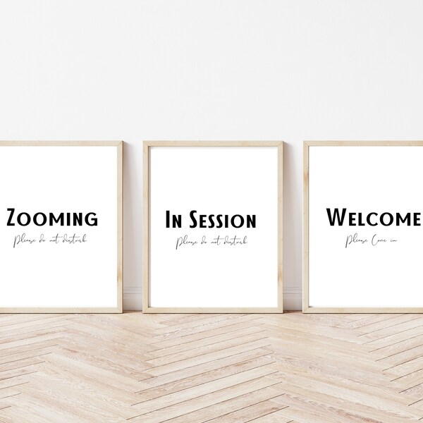 In Session Sign - Etsy