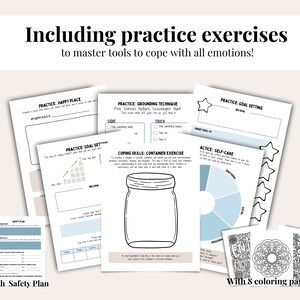 Coping Skills Bundle, Anxiety Coping Cards, Social Emotional Regulation ...