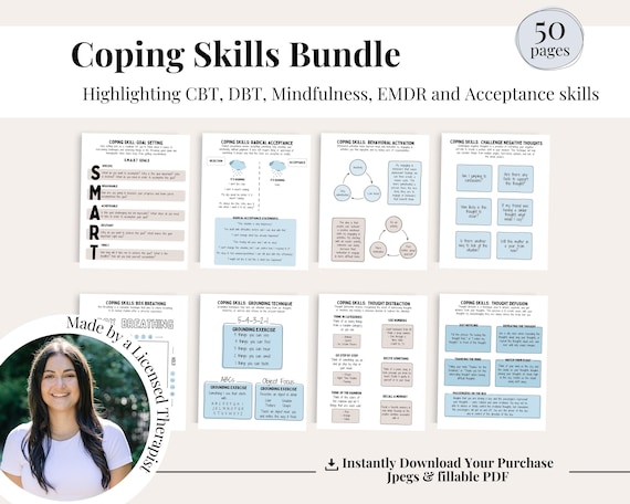 Hojas De Trabajo Para Desarrollar Habilidades De Afrontamiento