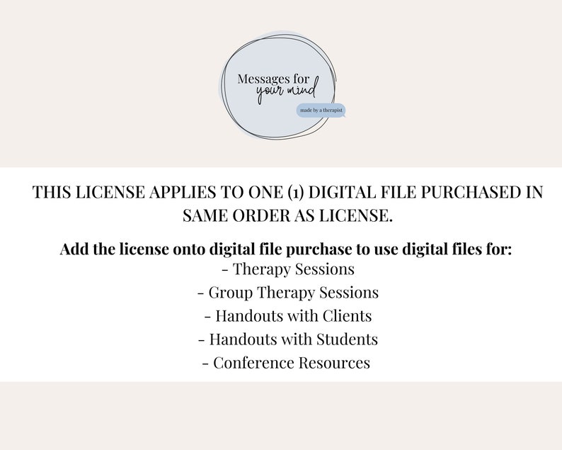 Commercial License - Etsy