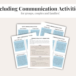 Communication Skills Bundle: Assertive Conversations, Therapist ...