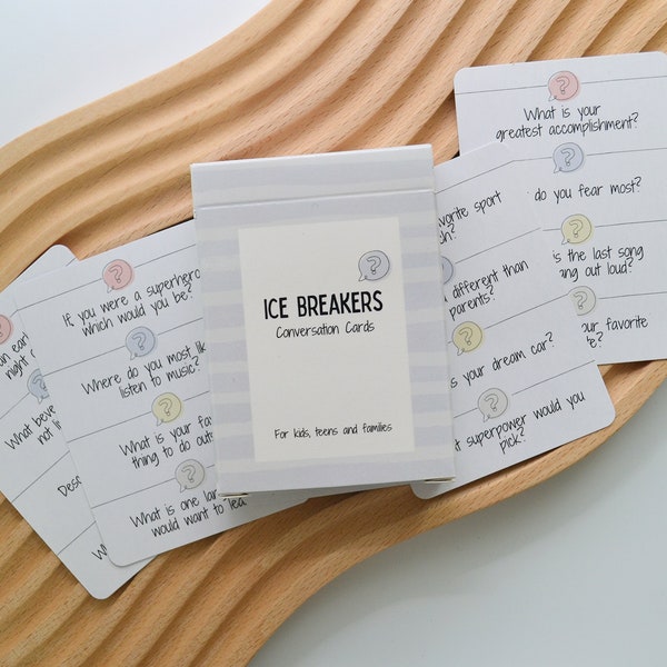 Conversation Starters for Teens - Etsy