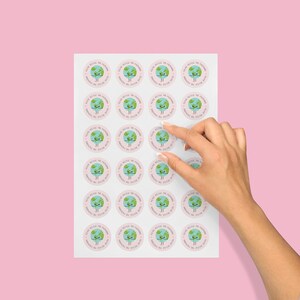 Pink Recycle This Packaging Stickers, Matte Finish, Eco Friendly ...
