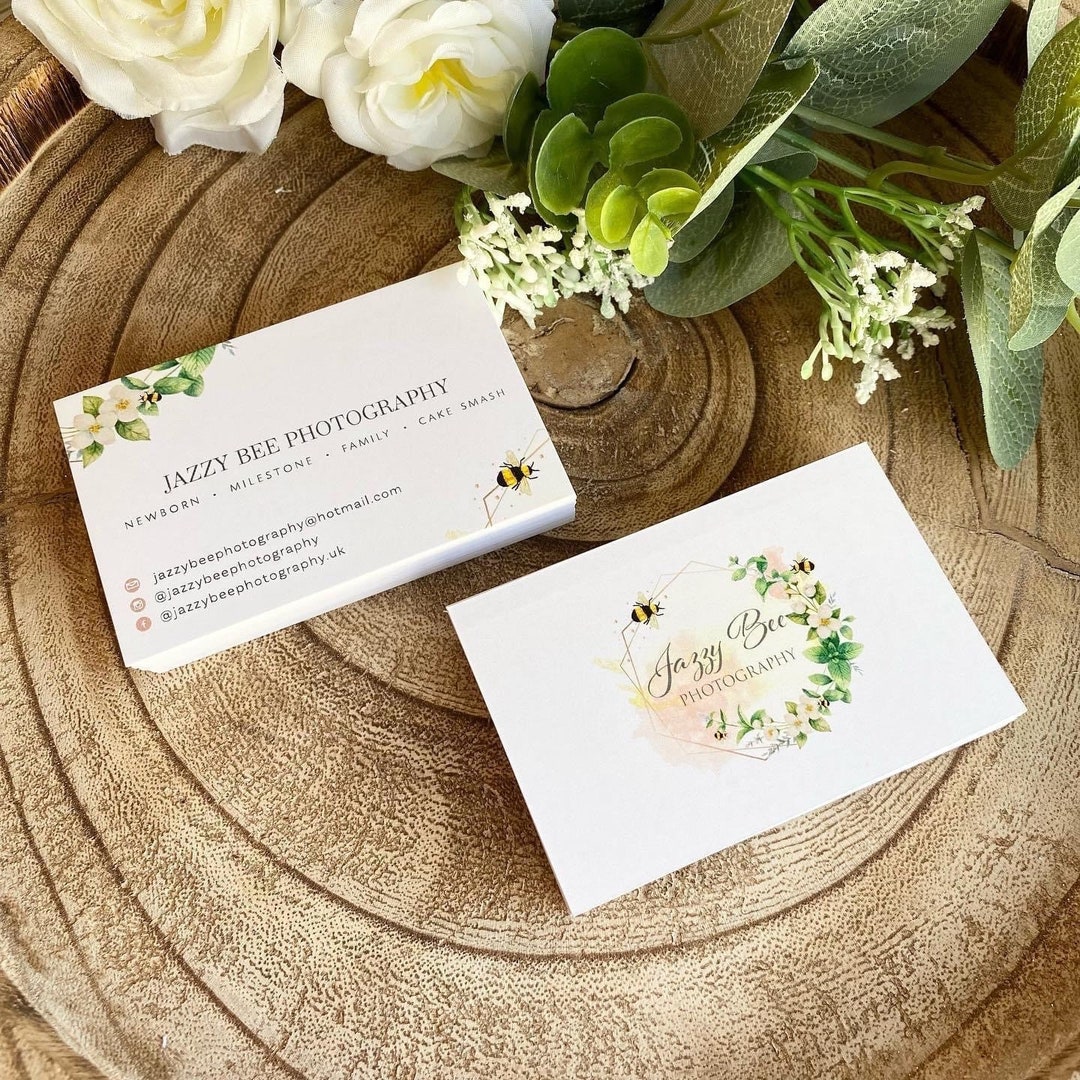 Business Cards With Custom Design and Printing. Unique Design Calling ...