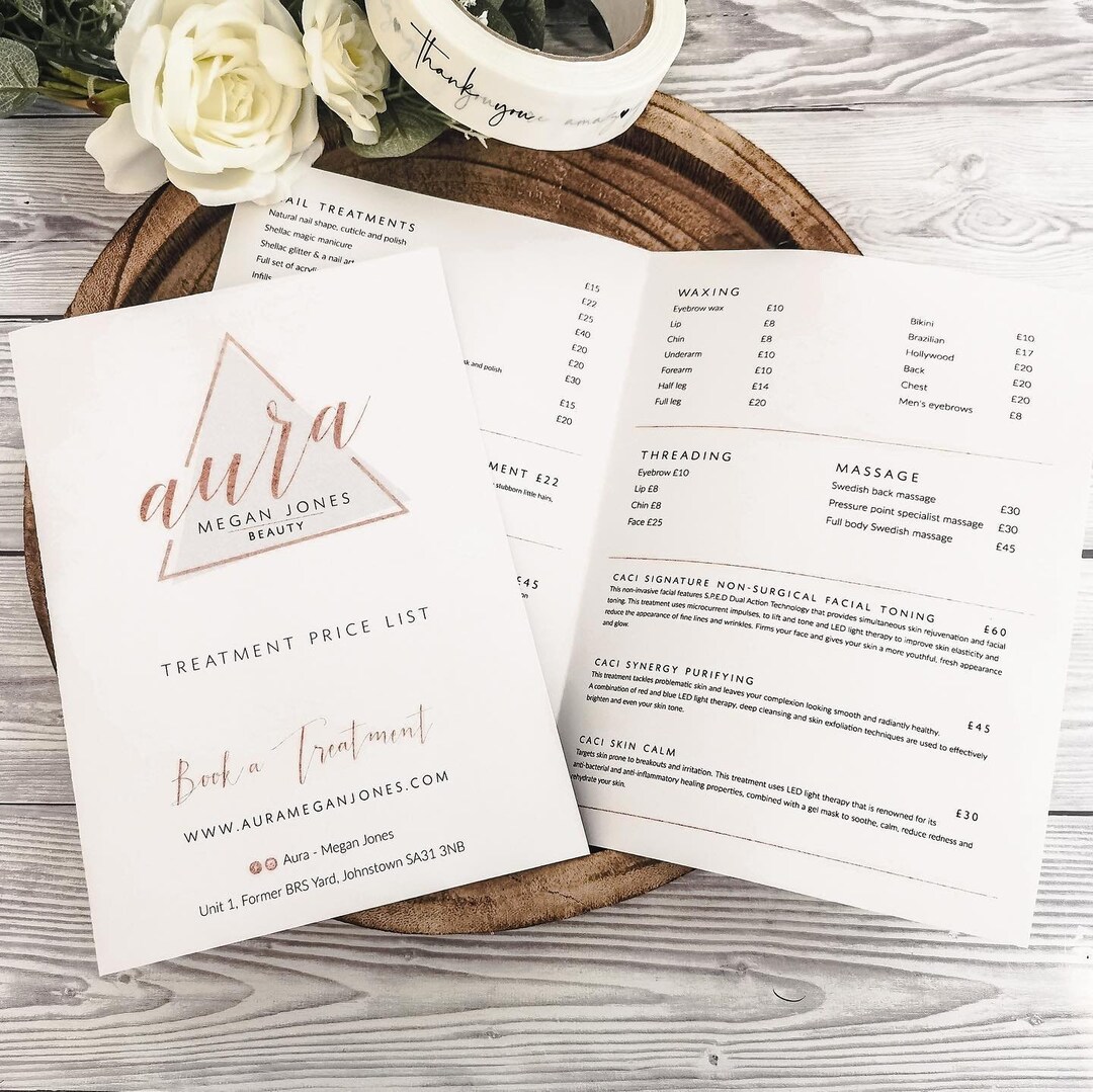 Brochure Design and Printing, Folded A5 Flyers, Custom Design, Small ...