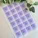 Square 37mm Stickers, A4 Sheets, Matte Finish, Logo Stickers ...