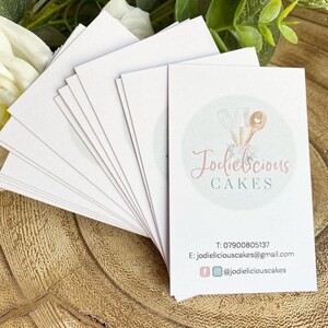 Business Cards With Custom Design and Printing. Unique Design Calling ...