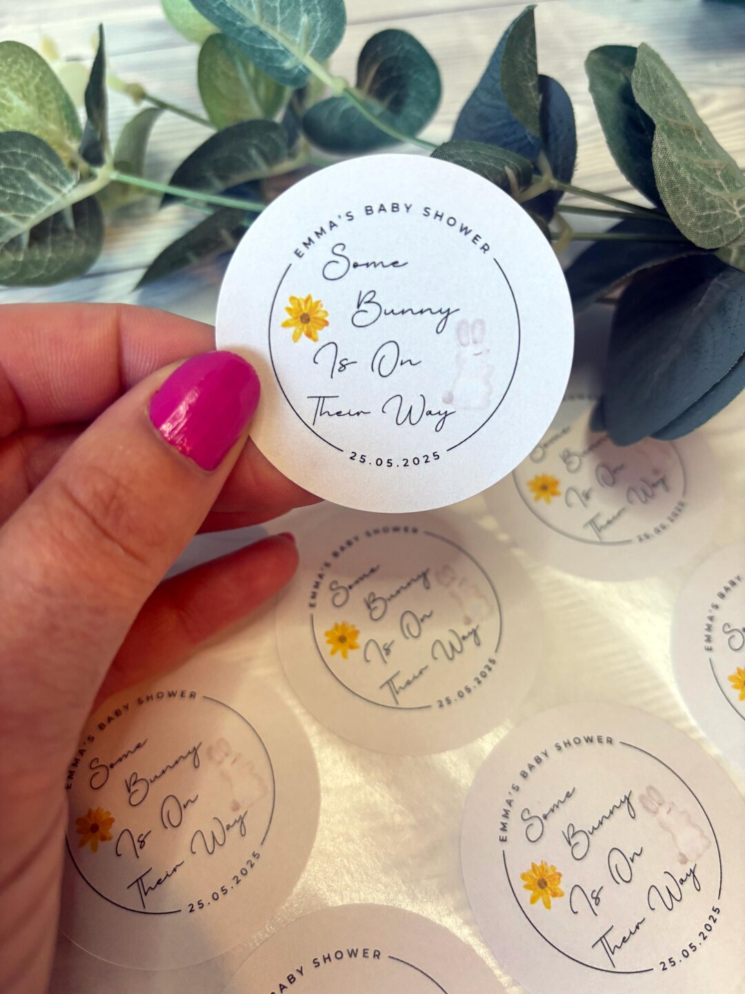 Personalized Business Logo Stickers, Round Paper Labels, Packaging ...