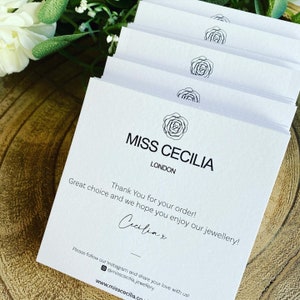 Custom Thank You Cards, Business Cards, Snap Tag and Share, Compliment ...