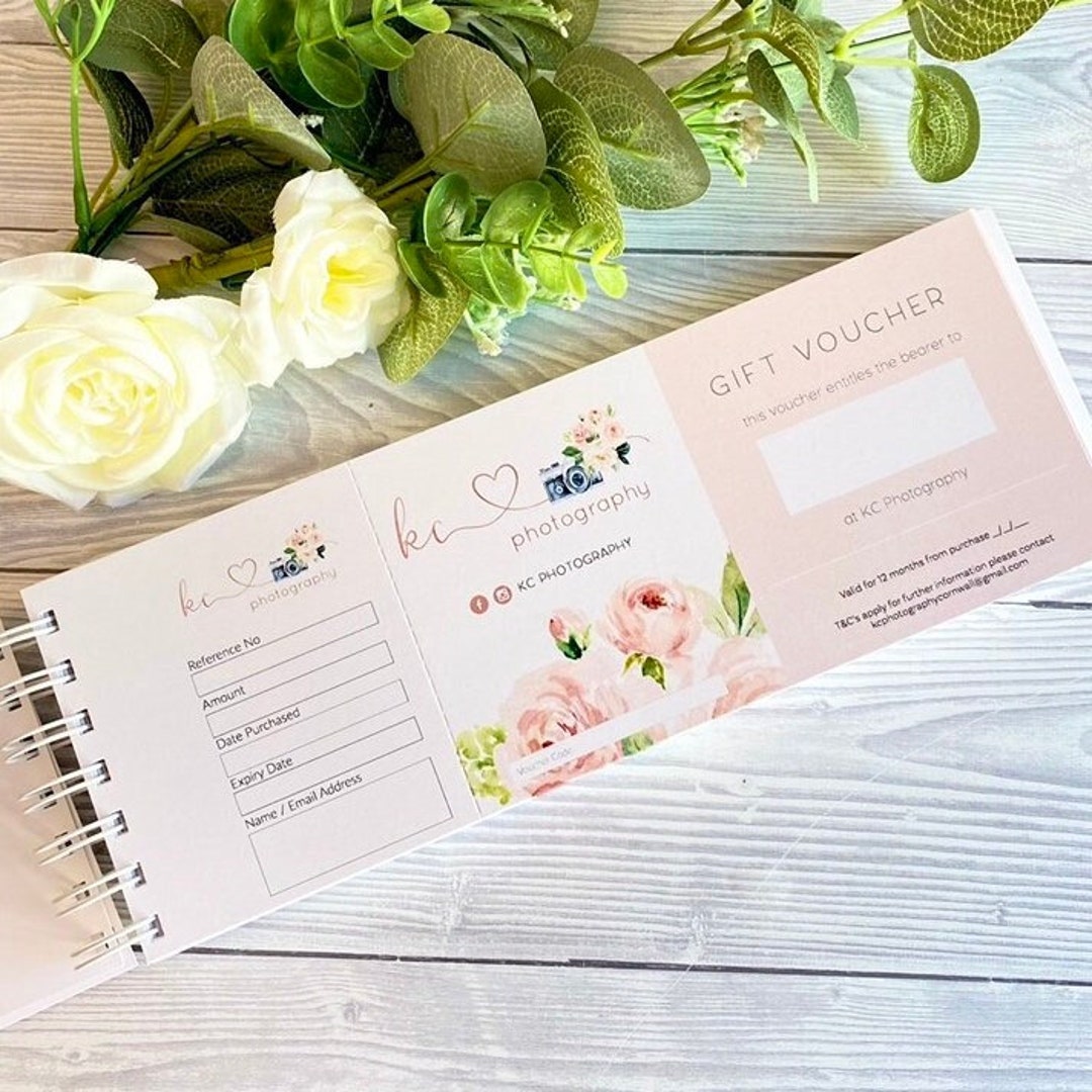 Custom Gift Vouchers, Business Gift Vouchers, Customisable Gift Voucher ...