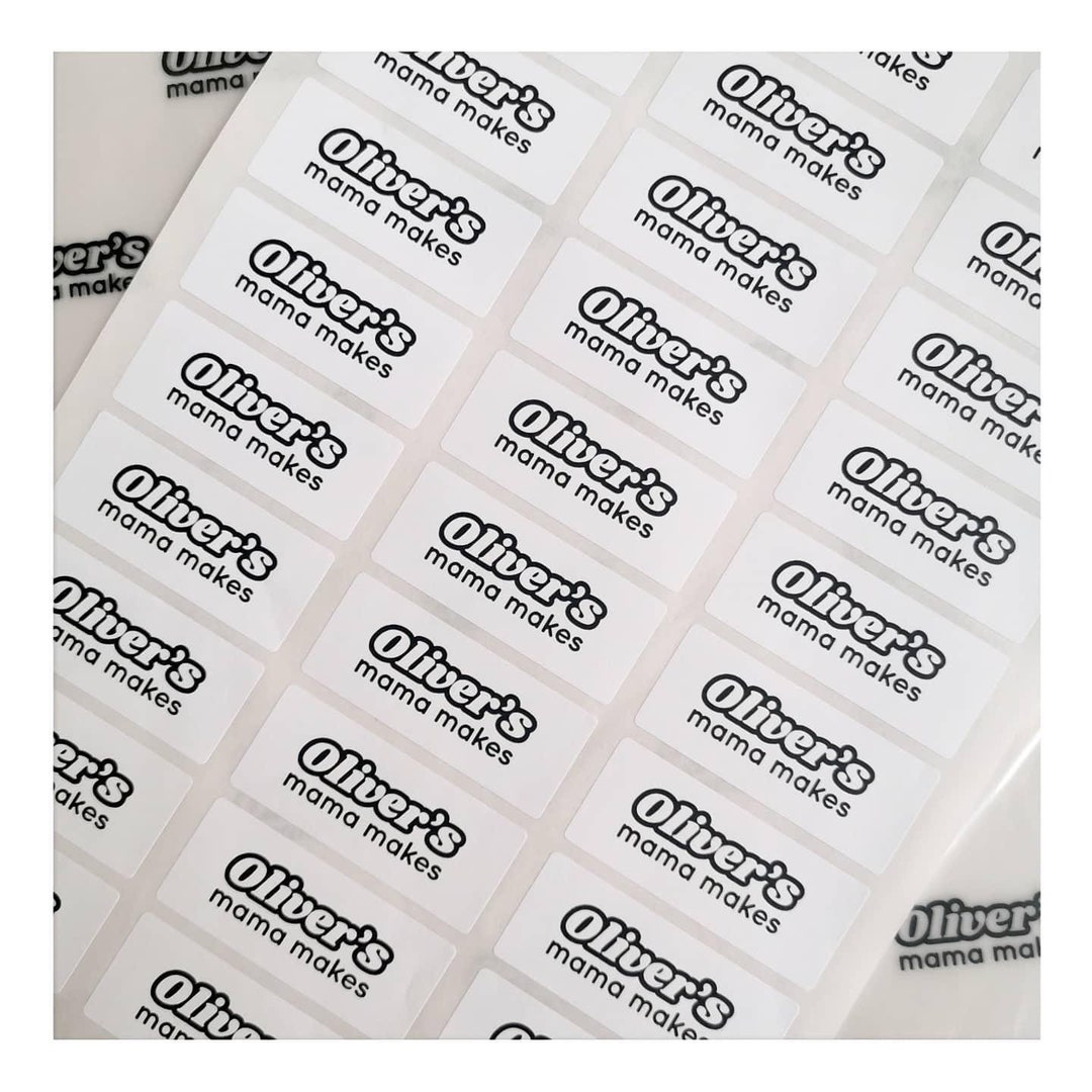 Rectangular Stickers, A4 Sheets, Matte Finish, Logo Stickers ...