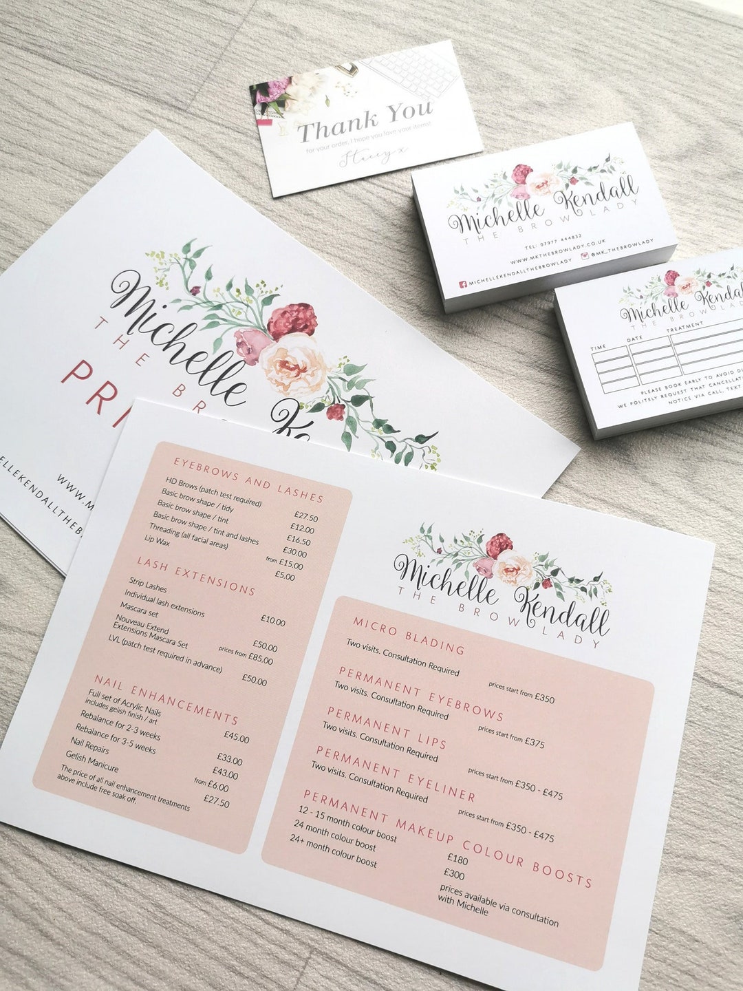 Flyer Design and Price List Printing, A5 A6 Flyers, Custom Design ...