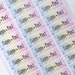 Rectangular Stickers, A4 Sheets, Matte Finish, Logo Stickers ...