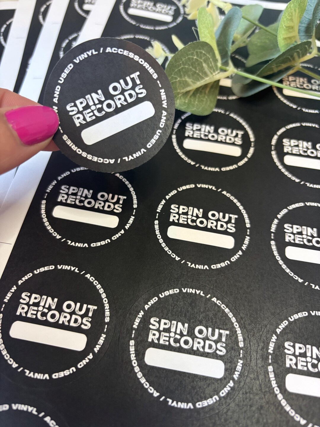 Personalised Stickers, Custom Stickers, 37mm Logo Stickers, Business ...