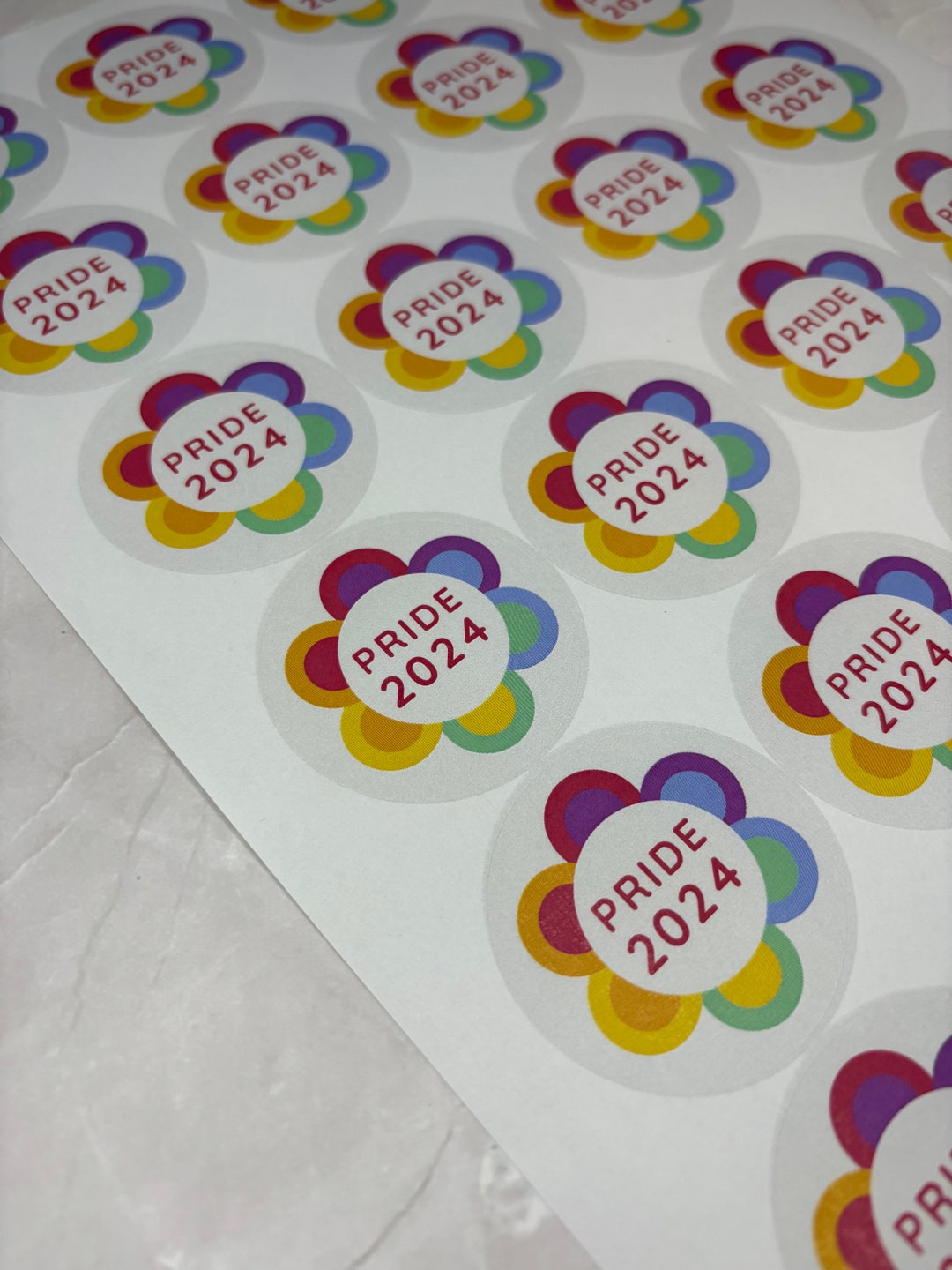 Pride Stickers, A4 Sheets, Matte Finish, Logo Stickers, Gay Pride ...