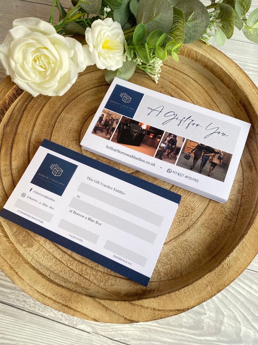 Loose Gift Vouchers Business Gift Vouchers Customisable Gift - Etsy