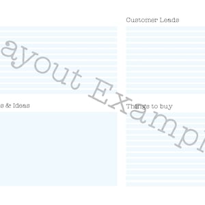 Custom Order Book Perforated Receipt Panel and Notes Pages. Tear off ...