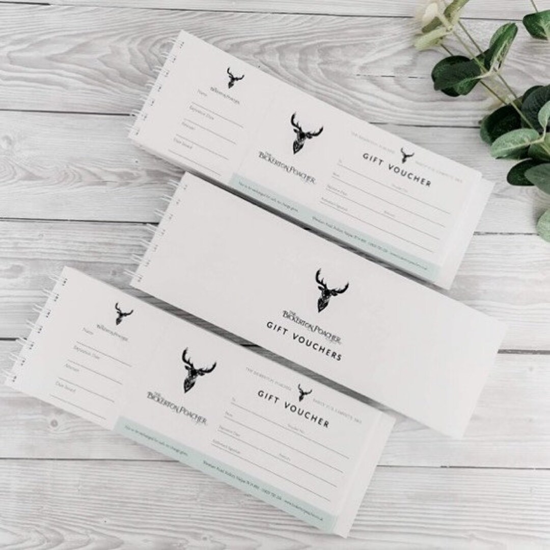 Custom Gift Vouchers, Business Gift Vouchers, Customisable Gift Voucher ...