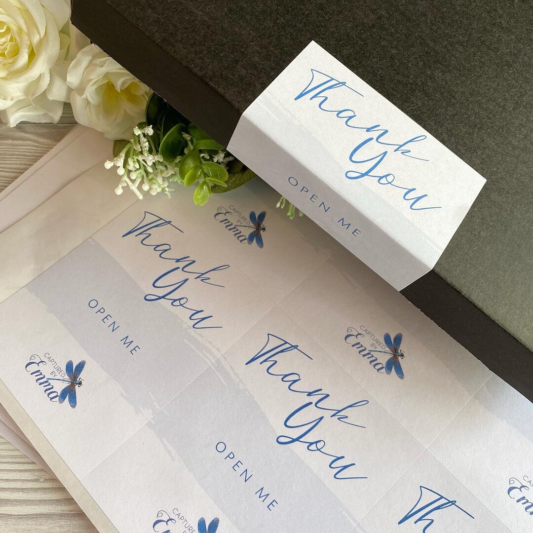 Custom Box Seal Labels, Business Sticker, Logo Sticker, Packaging ...