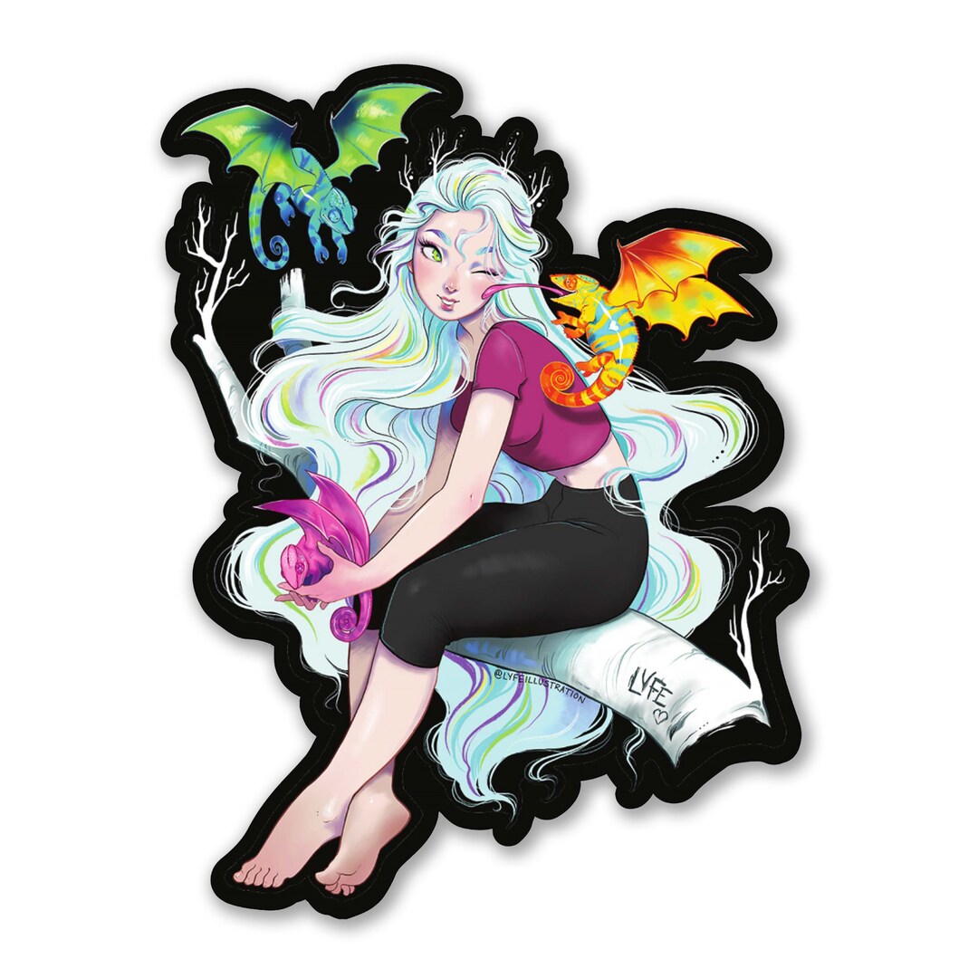 Mother of Tree Dragons Sticker - Etsy