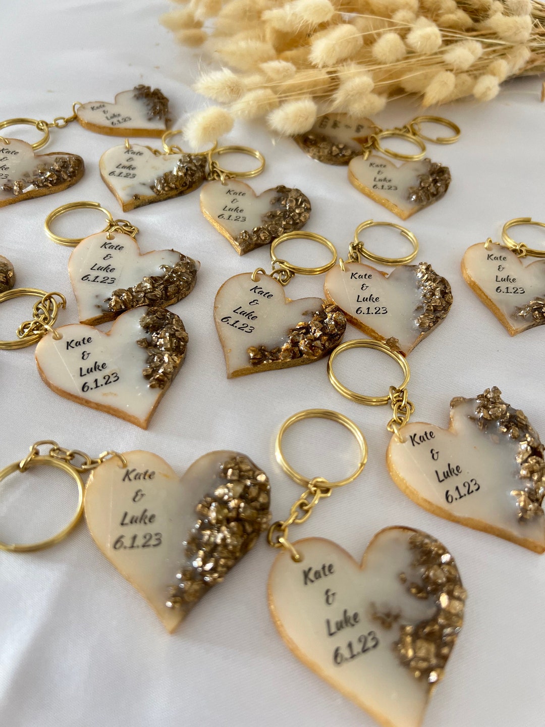 Wedding Keychain Favors Keychain Favors in Bulk Keychain Favors for ...