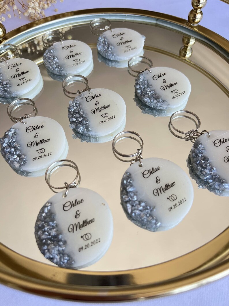 Bridal Shower Keychain Favors Wedding Keychain Gifts Baby - Etsy