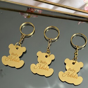 Plexy Keychains in Bulk | Baby Shower Keychain Favors | Baby Shower ...