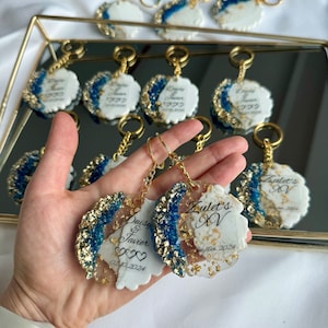 Personalized Keychain Favors: Birthday, Wedding, Bridal Shower Gifts - Etsy
