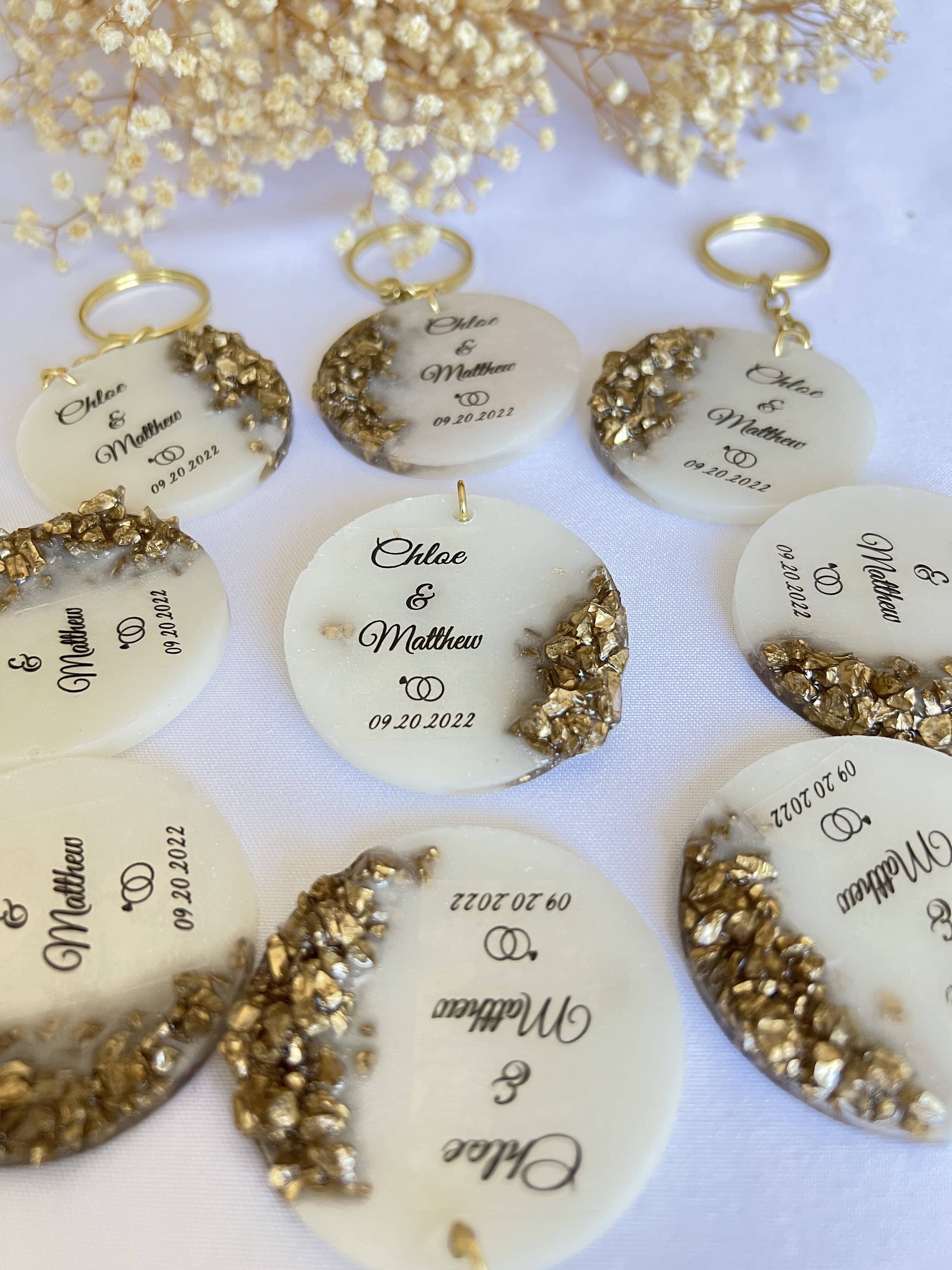 Bridal Shower Keychain Favors Wedding Keychain Gifts Baby - Etsy