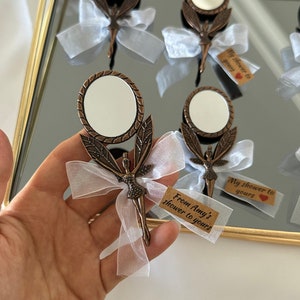 Custom Wedding Favors | Mirror Wedding Favors | Mirror Wedding Gifts ...